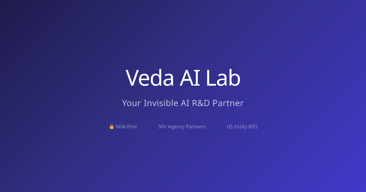 Veda AI Lab | White Label AI R&D Partner for Agencies